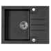 ALVEUS ROCK 30 granitový kuchyňský dřez 595x475 mm, černá
