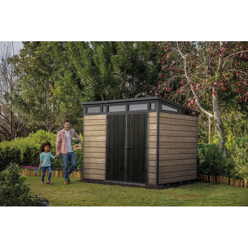 KETER PENT SIGNATURE HORIZONTAL 9 x 7 domek, 279 x 218 x 226 cm ...